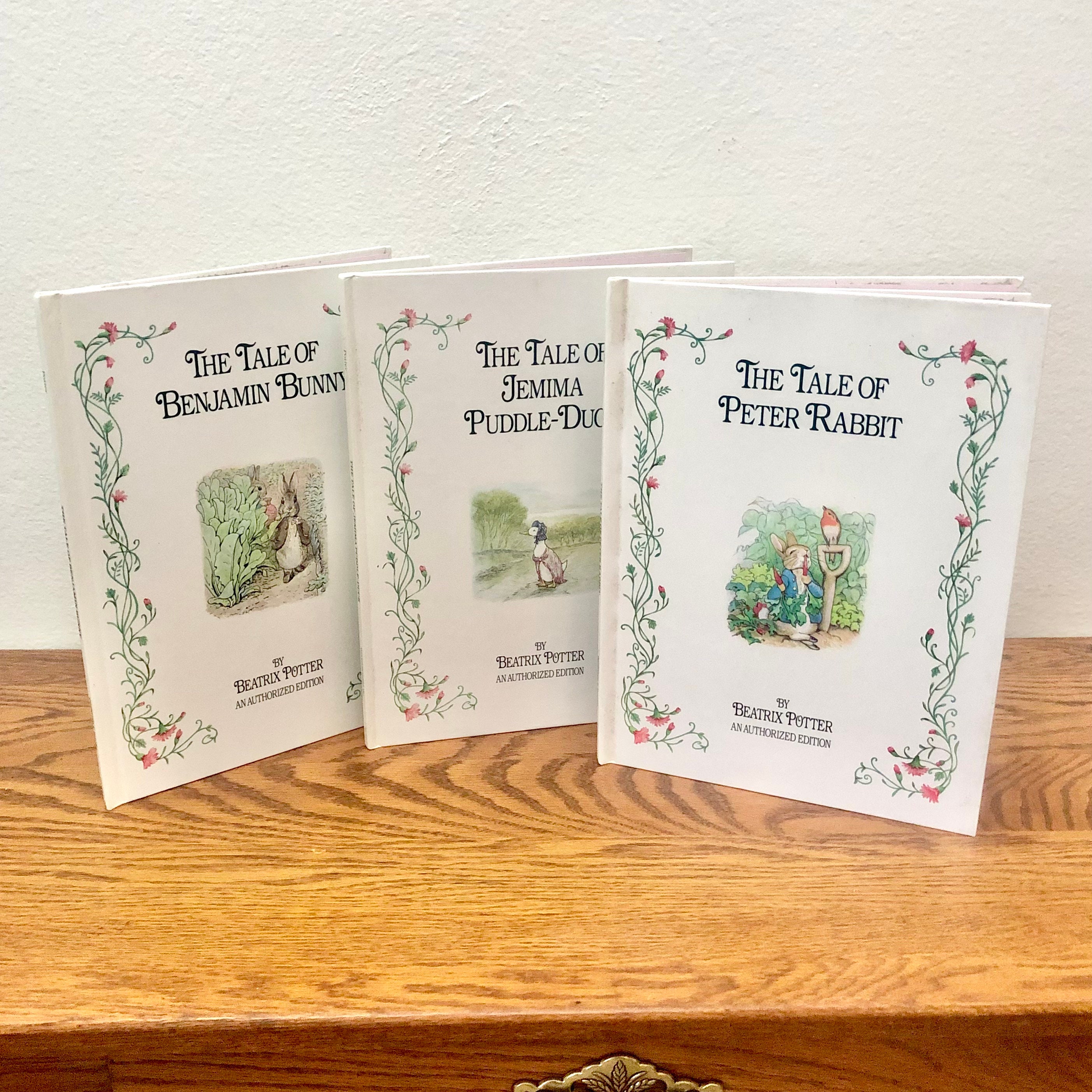 1992 Authorized Beatrix Potter Books, Set of Three - Etsy