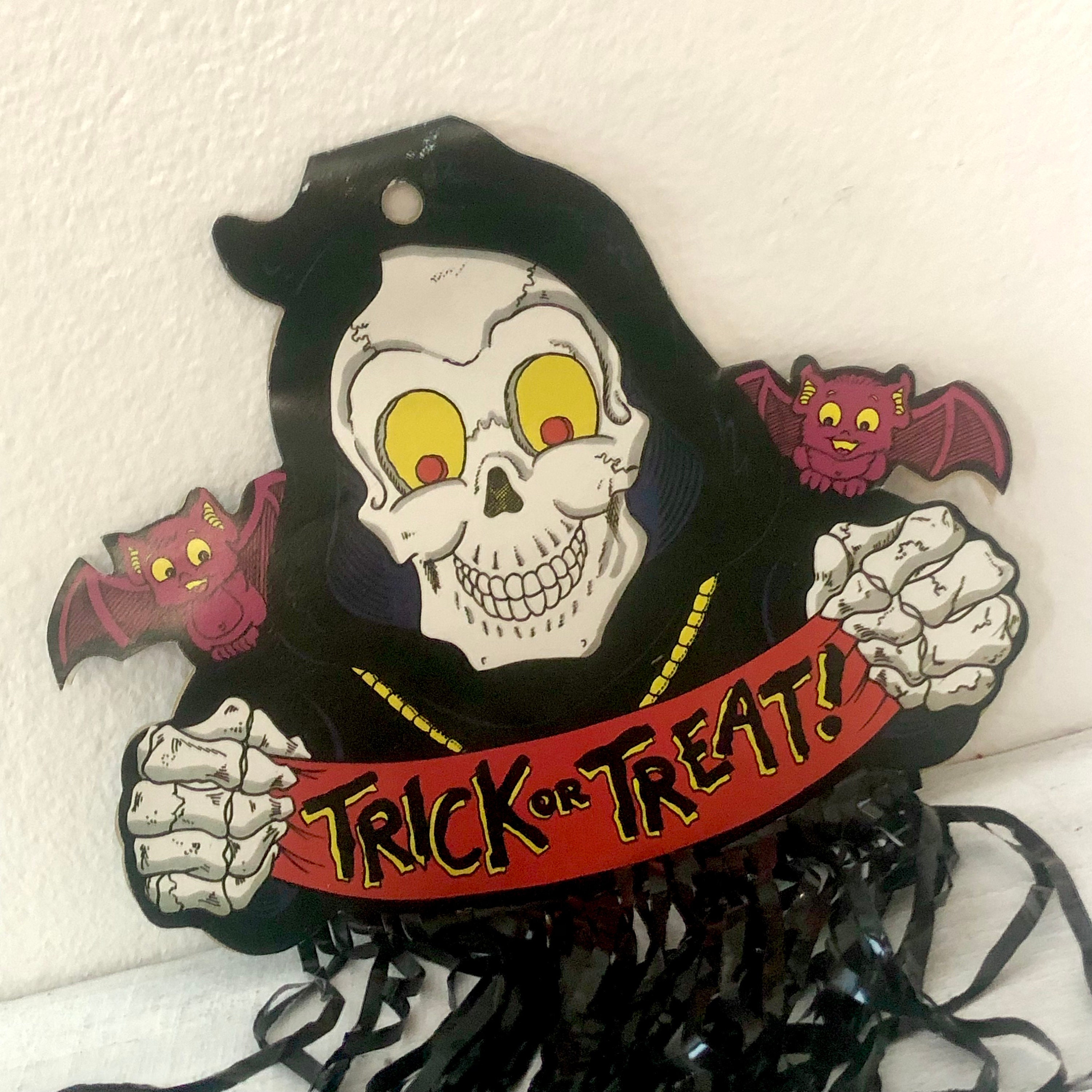 Vintage Halloween Skeleton Decor - Etsy