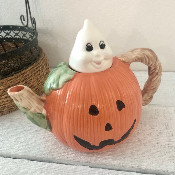Halloween Teapot - Etsy