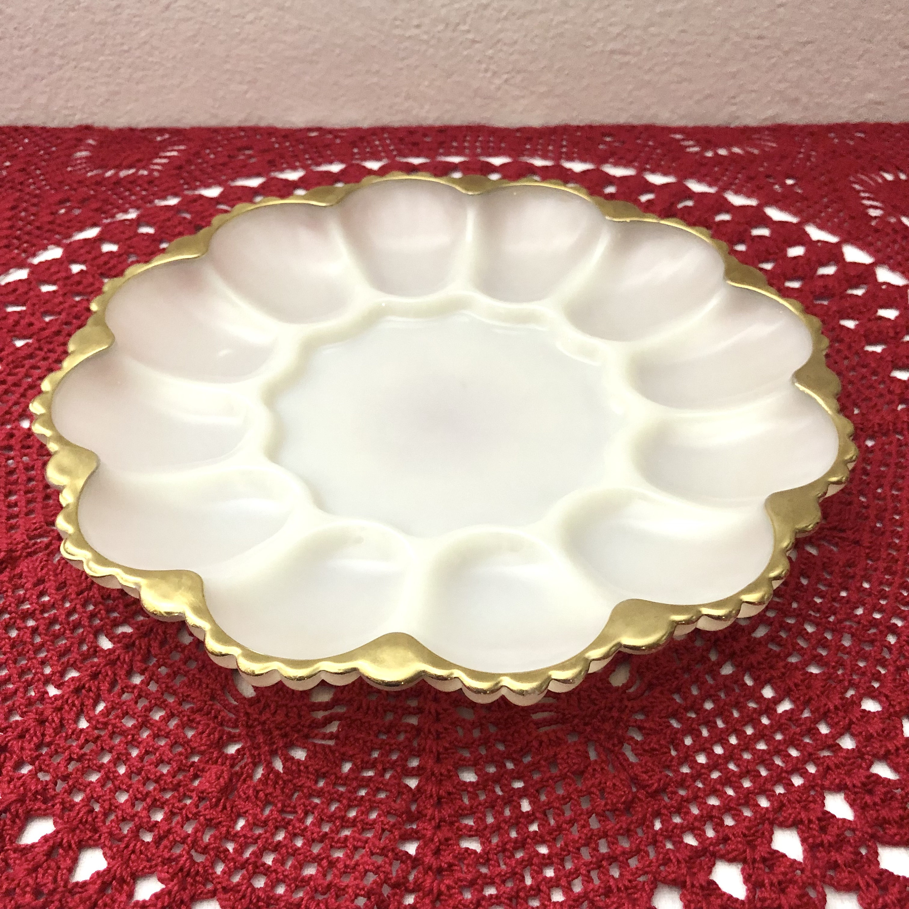 Vintage Milk Glass Serving Dishes by Anchor Hocking - Etsy