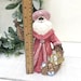 Vintage Hand Painted Ceramic Santa - Etsy