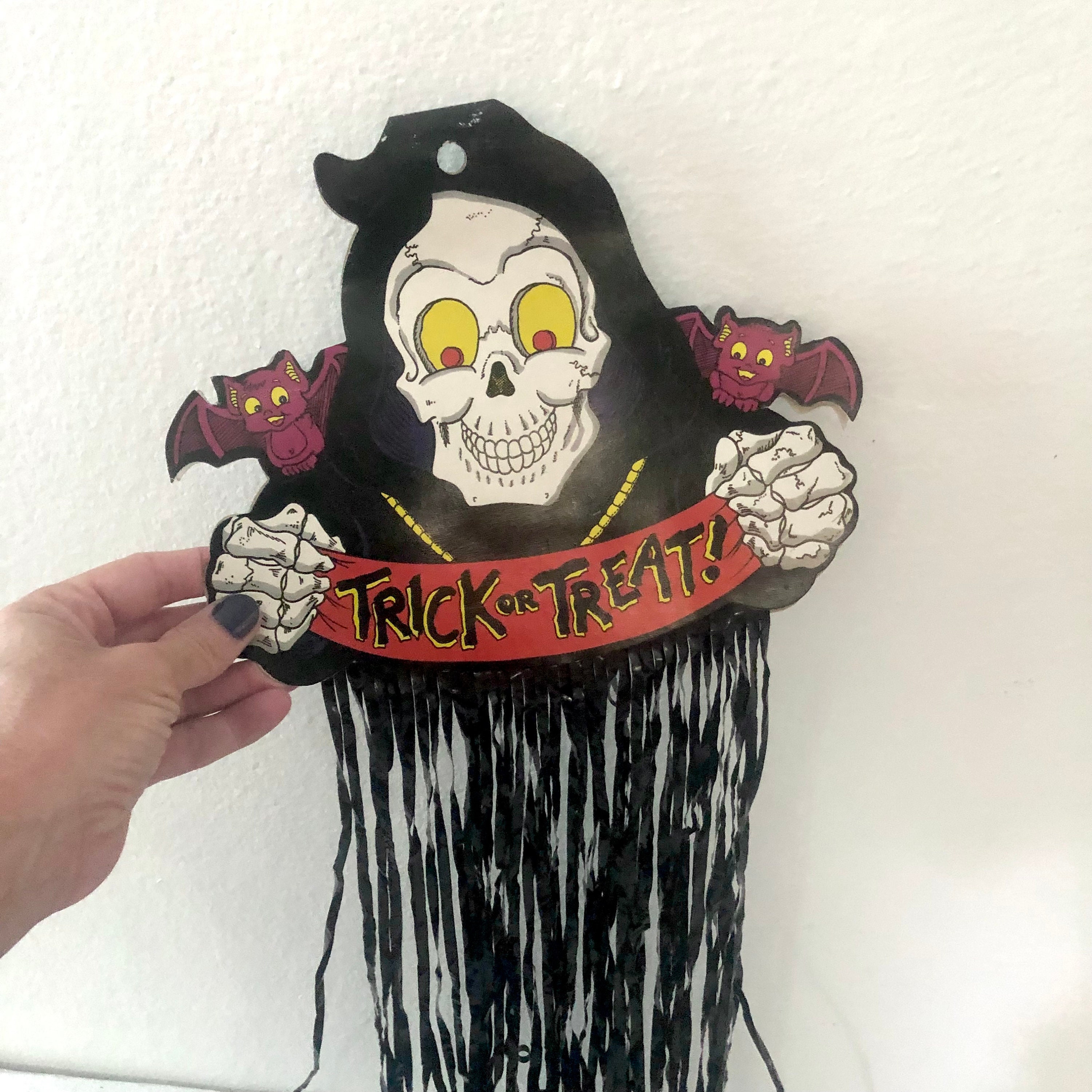 Vintage Halloween Skeleton Decor - Etsy