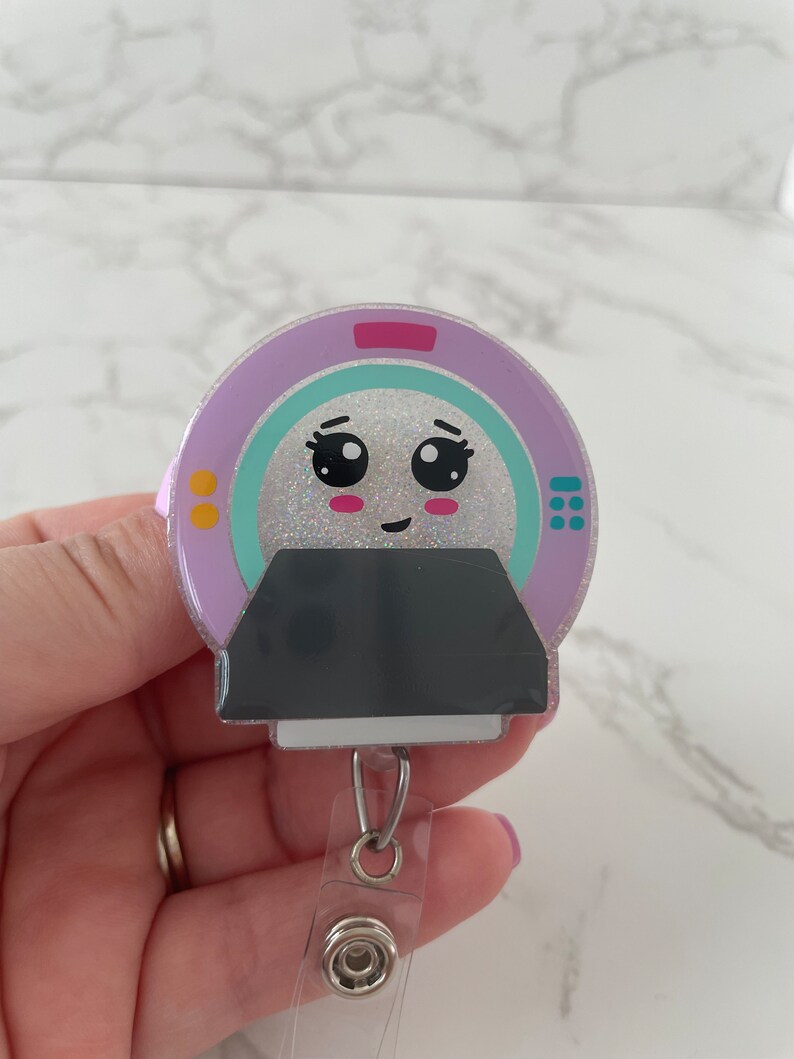 Handmade MRI Machine Badge Reel, Radiology Tech Gift - Etsy