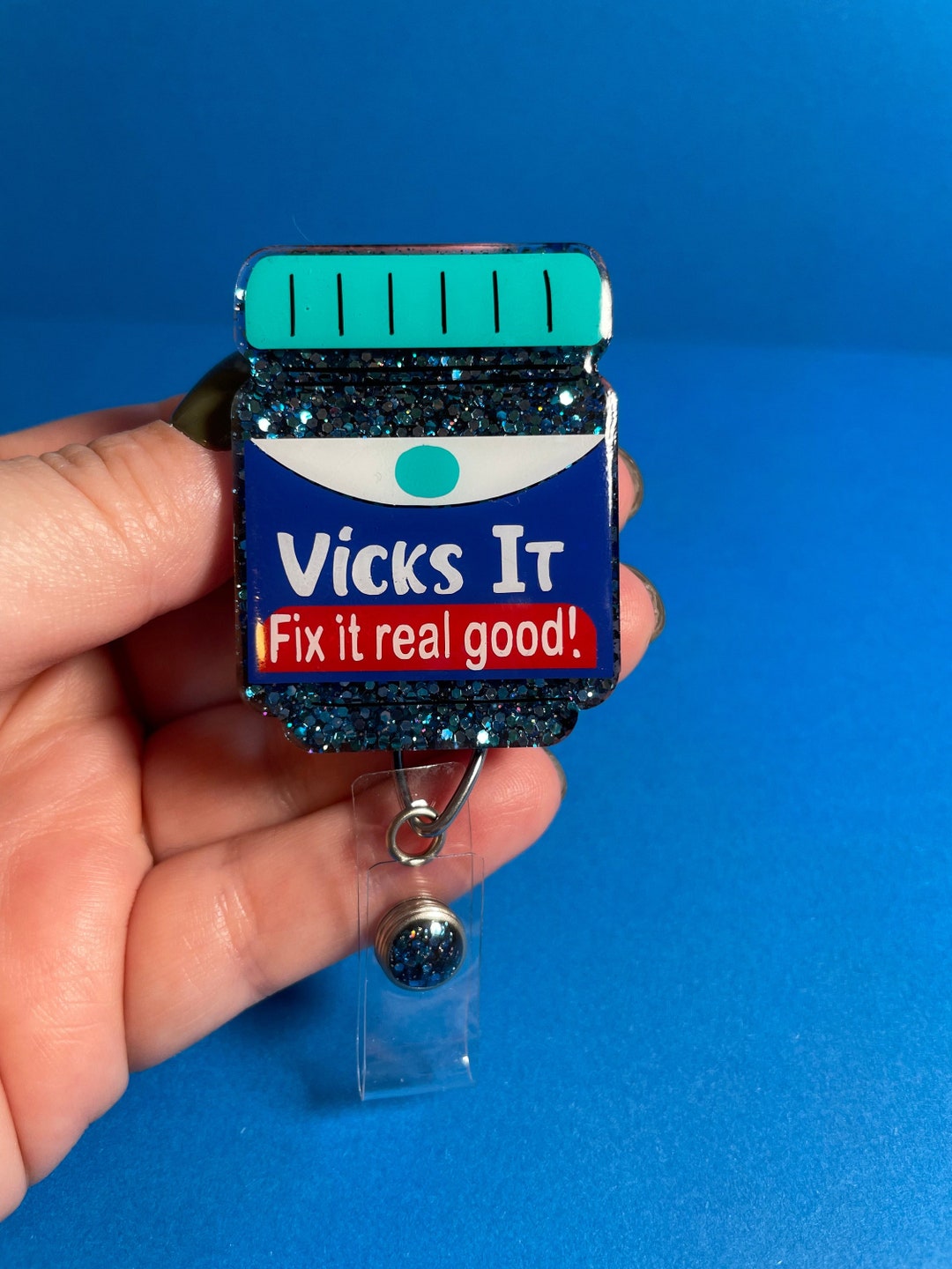 Vicks It Badge Reel - Sana Sana Colita De Rana - Hispanic Badge Reels ...