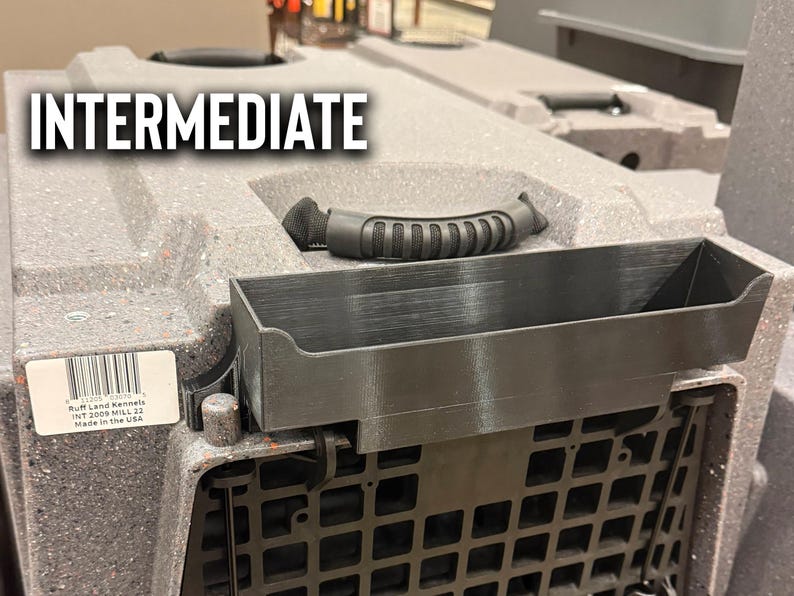 Ruffland Gen2 Ledge Tray | No Drill Crate Door Organizer Shelf | Front ...