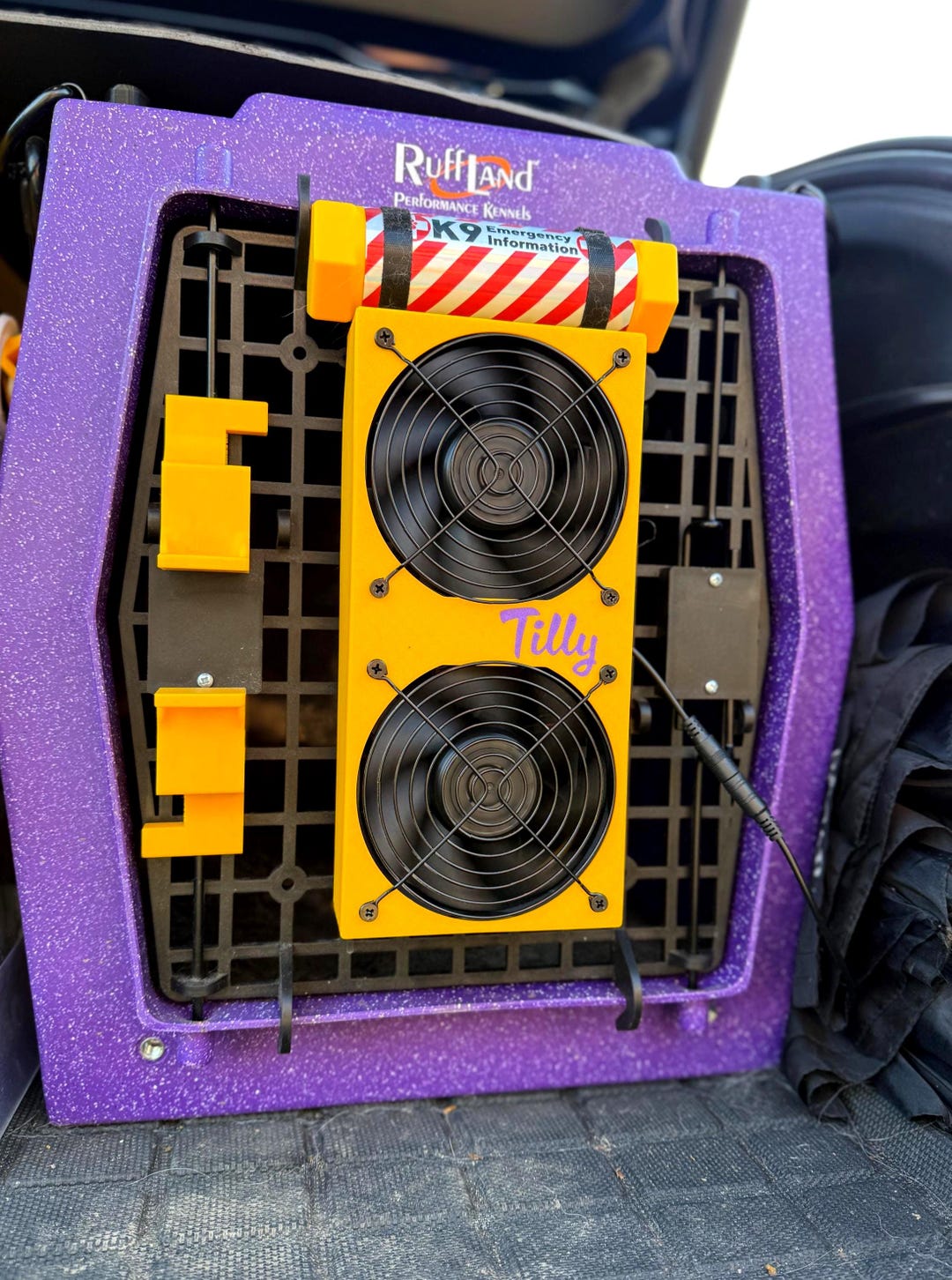 Powerful Dog Crate Cooling Fan | High Airflow, Adjustable Speed ...