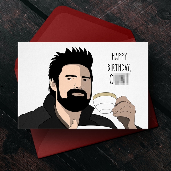 Homelander Birthday Card - Etsy UK