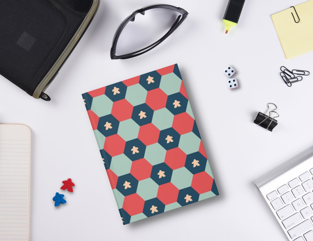 Board Game Score Book | Matte Hardcover Notebook | Board Game Journal ...