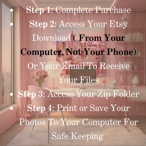 Pink Home Office Stock Photos | INSTANT DOWNLOAD | Pink Themed Work ...