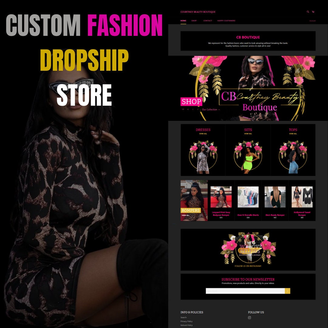 Custom Made Shopify Dropshipping Website | Dropshipping Store | Shopify ...