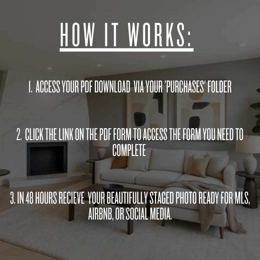 Virtual Home Staging Service, Sell Homes, Furnish, Airbnb, Flip Homes ...