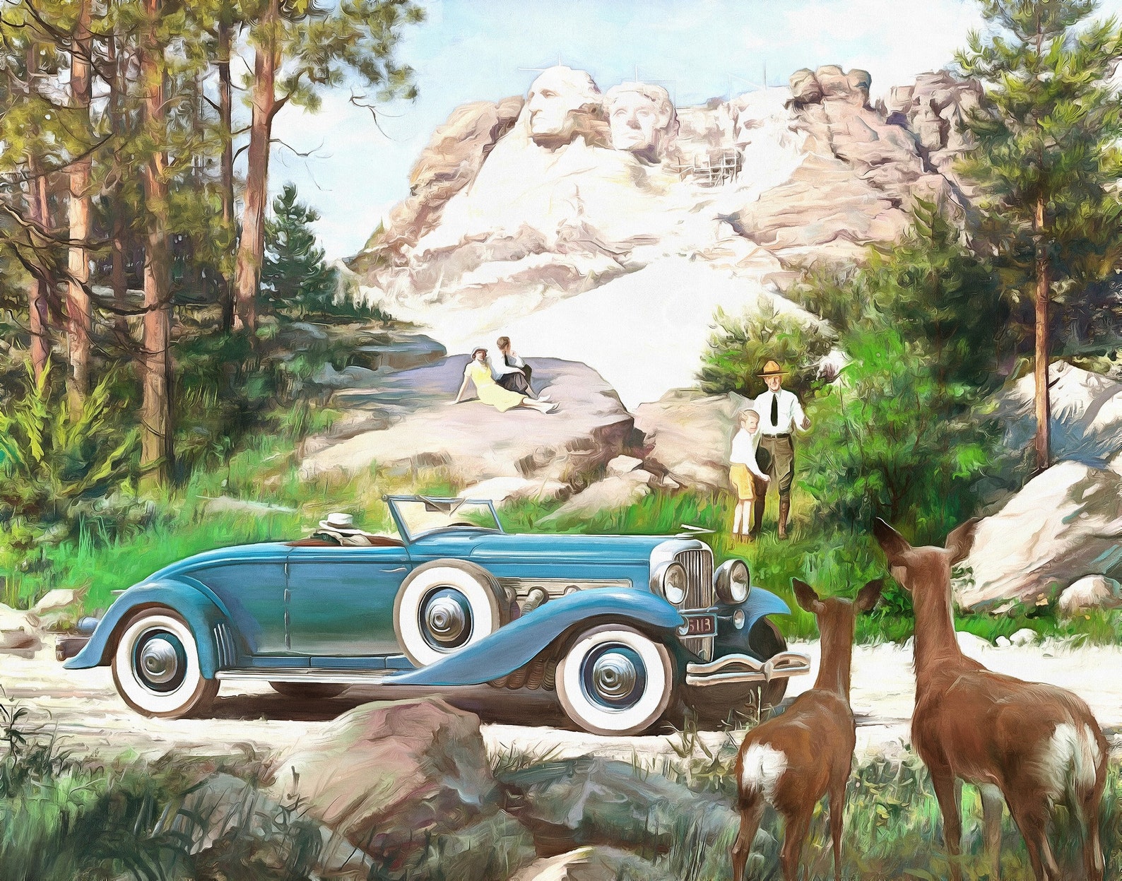 Duesenberg Model JN Convertible Coupe 1936 - Mount Rushmore National ...