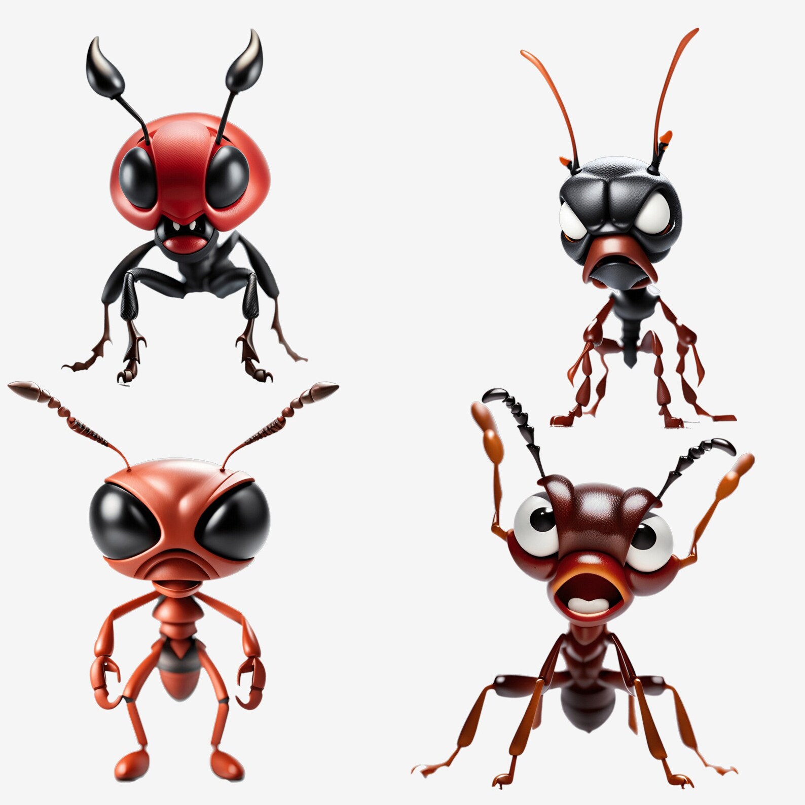 Funny Ants Clipart - Download Here and Join the Laughter! PNG, Cartoon ...
