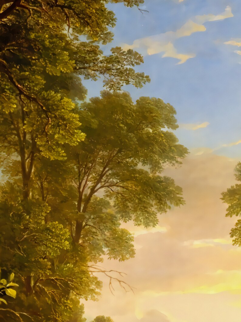 The Beeches, Asher Brown Durand, Gemälde auf Poster - Etsy.de