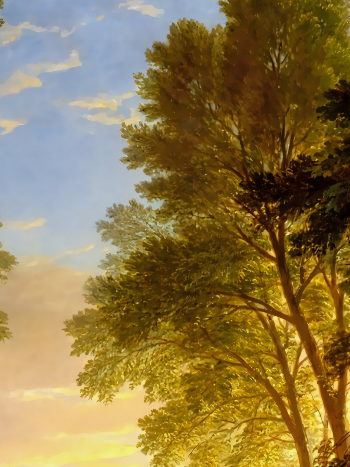 The Beeches, Asher Brown Durand, Gemälde auf Poster - Etsy.de