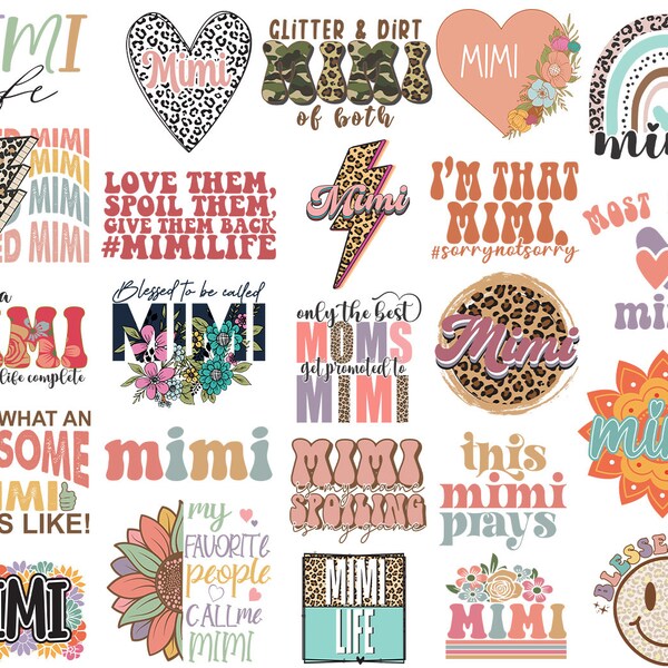 Mimi Svg - Etsy