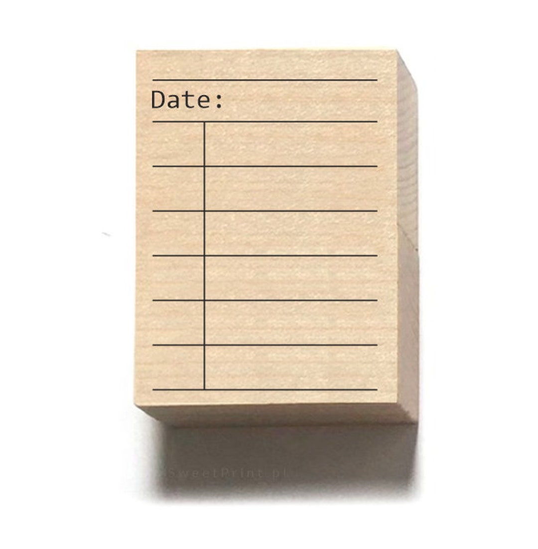 Blank TRACKER Bullet Journal Stamp / Planner Stamp / Calendar Stamp ...