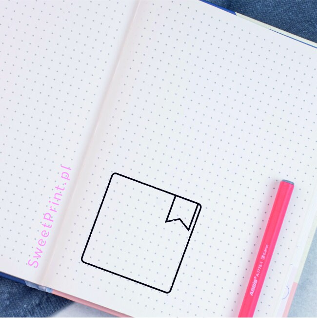 Bullet Journal MEMO CARD Stamp / Planner Stamp / Notes Stamp - Etsy