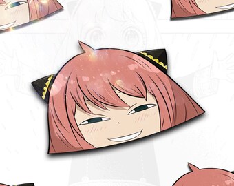 Anime Smug Sticker - Etsy