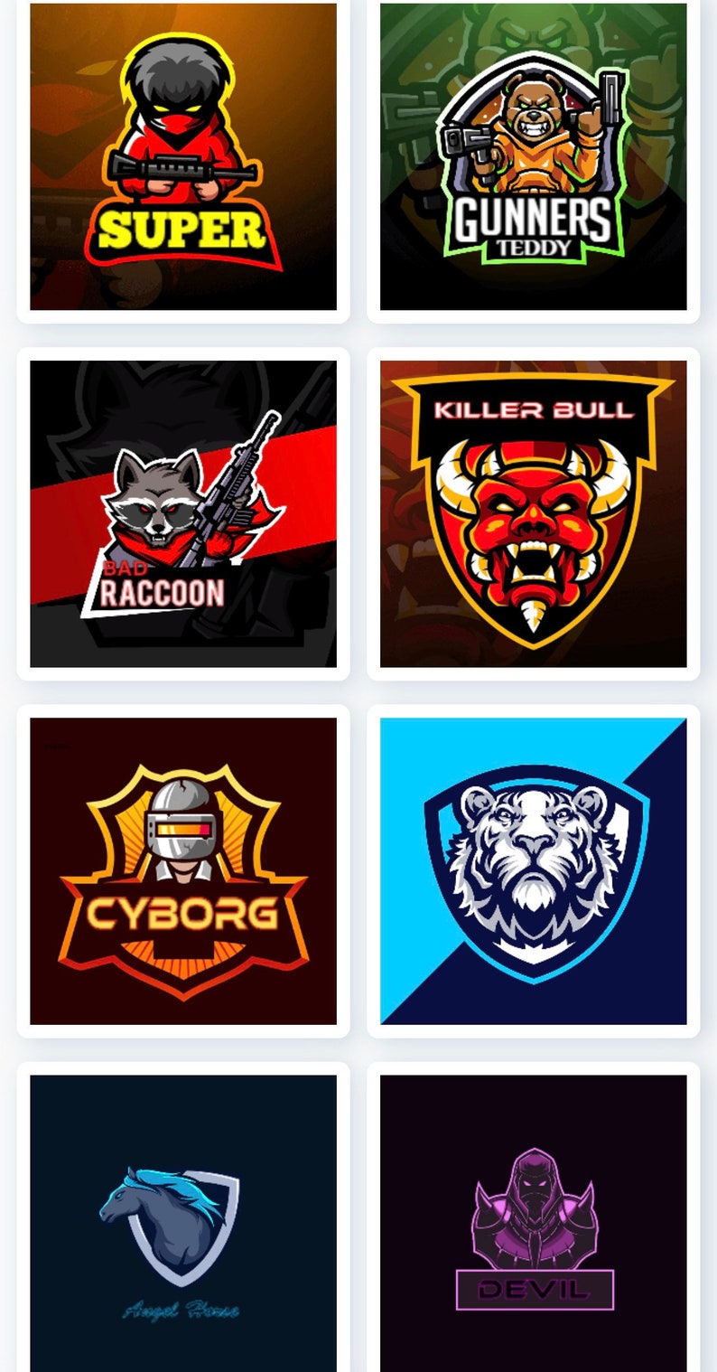 Make Your Gaming Logo - Etsy