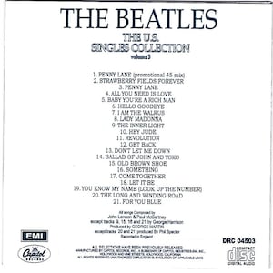 Beatles - US Singles Collection - 6 Discs - Ebbetts and Fab! - New - Etsy