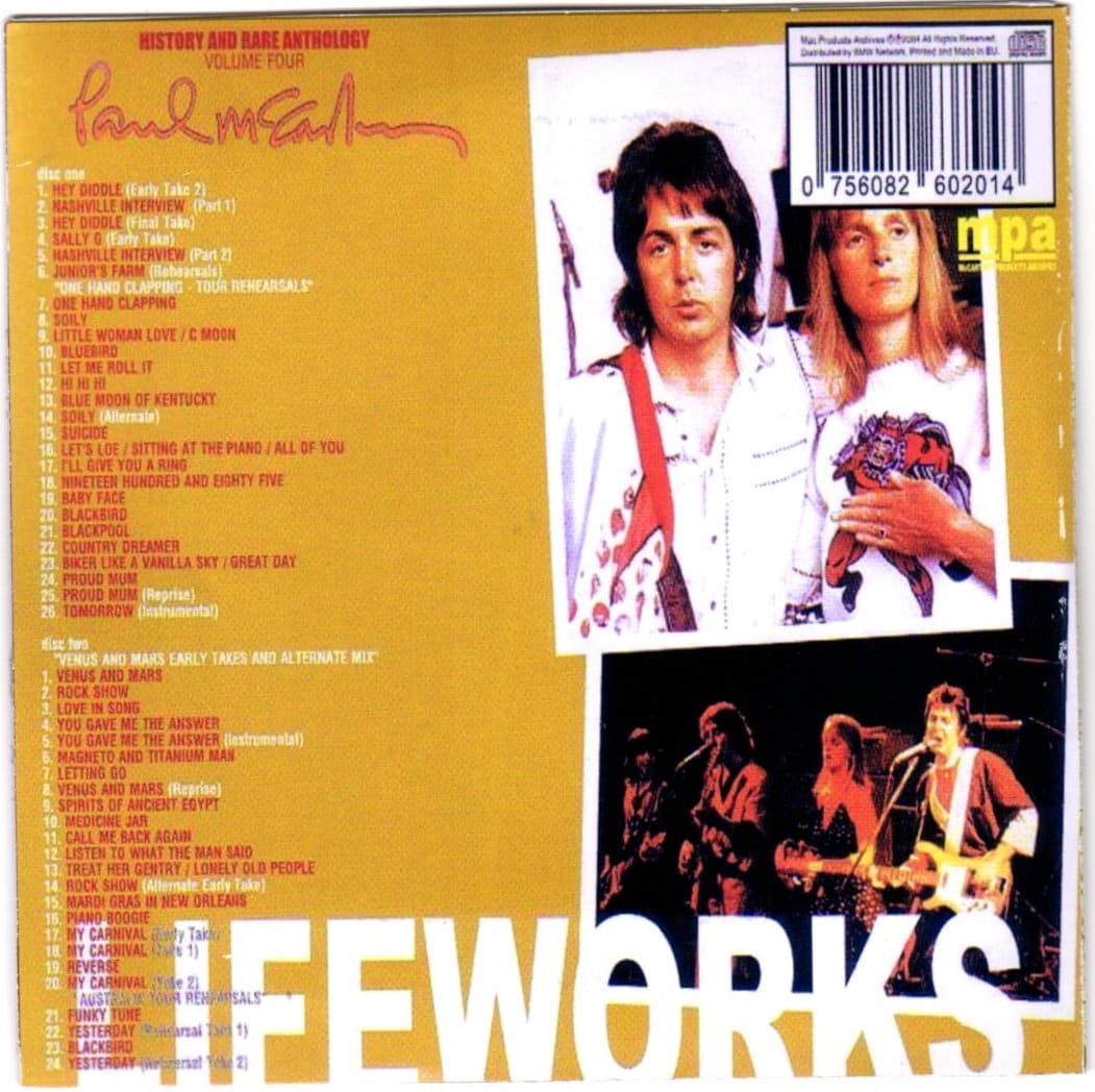 Paul Mccartney - Lifeworks - 1966 to 1978 - 10 CD + DVD - New - Etsy