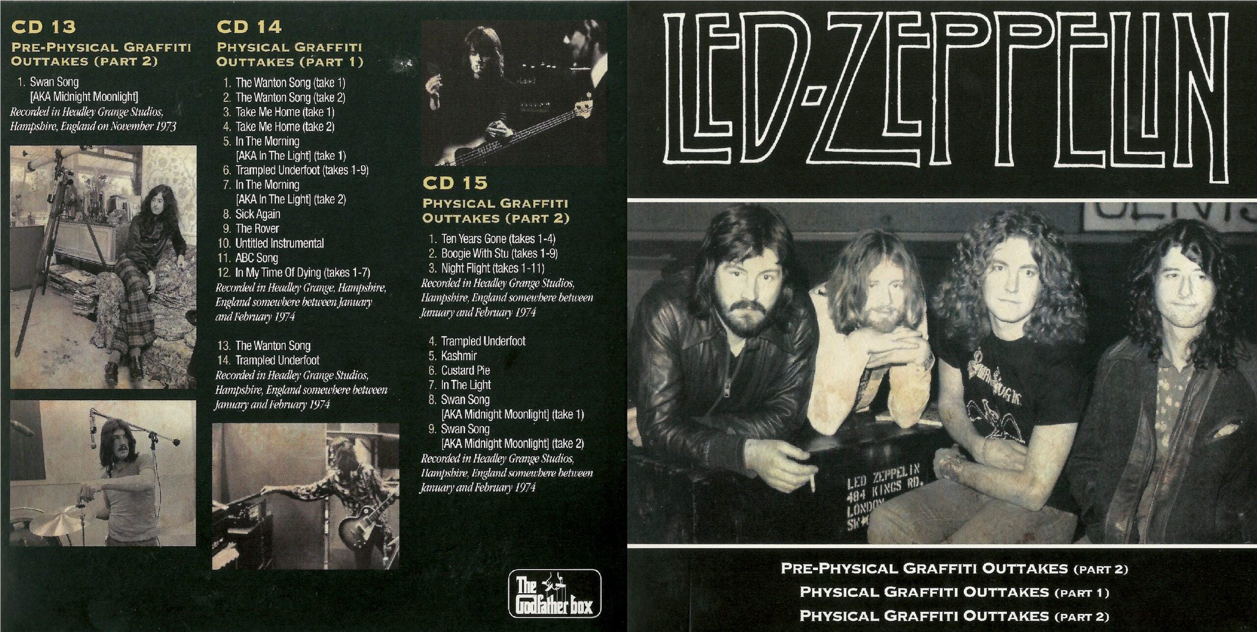 LED ZEPPELIN - STUDIO MAGIK SESSIONSS 1968-1980 (18CD) - USB