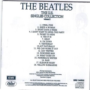 Beatles - US Singles Collection - 6 Discs - Ebbetts and Fab! - New - Etsy
