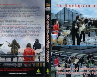 The Beatles – the Complete Rooftop Concert CD - Etsy