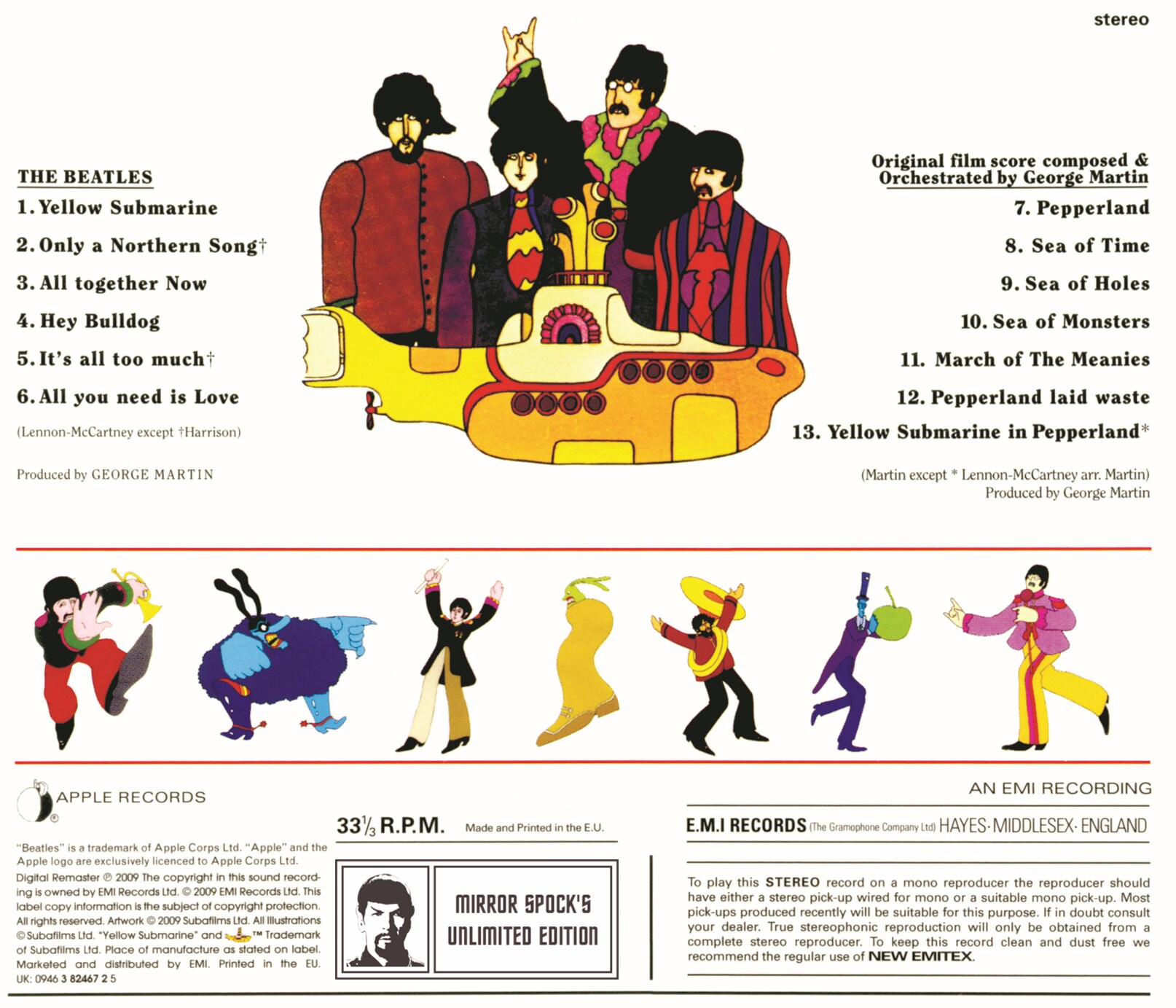 Beatles Mirror Spock Unlimited Collection 16 CD New - Etsy