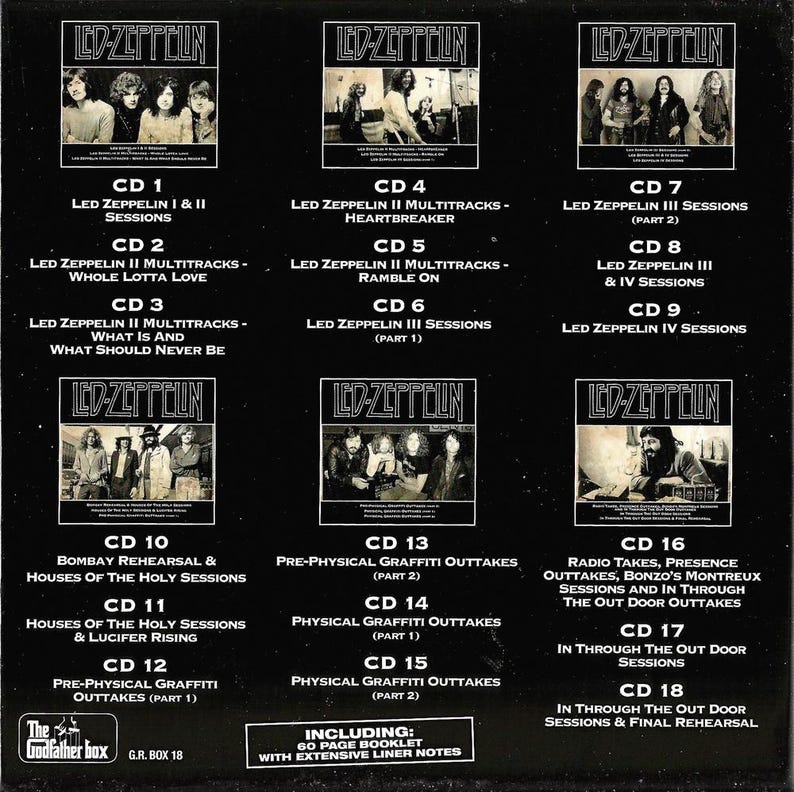 Led Zeppelin - Studio Magik - 18 CD - New - Etsy