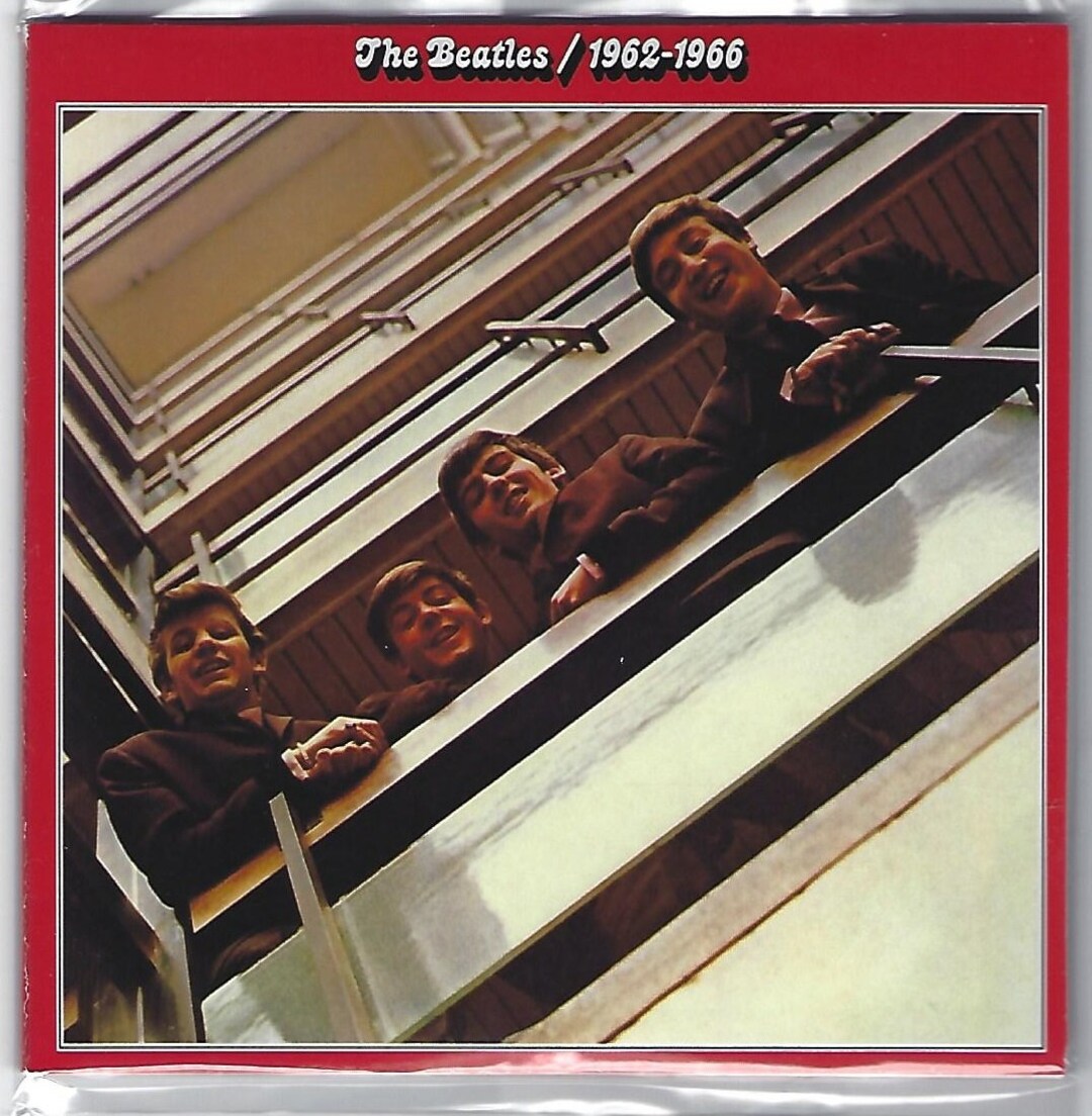Beatles - Red (1962-66) and Blue (1967-70) - Dr. Ebbetts - 4 CD Plus Bonus Disc - New - Etsy