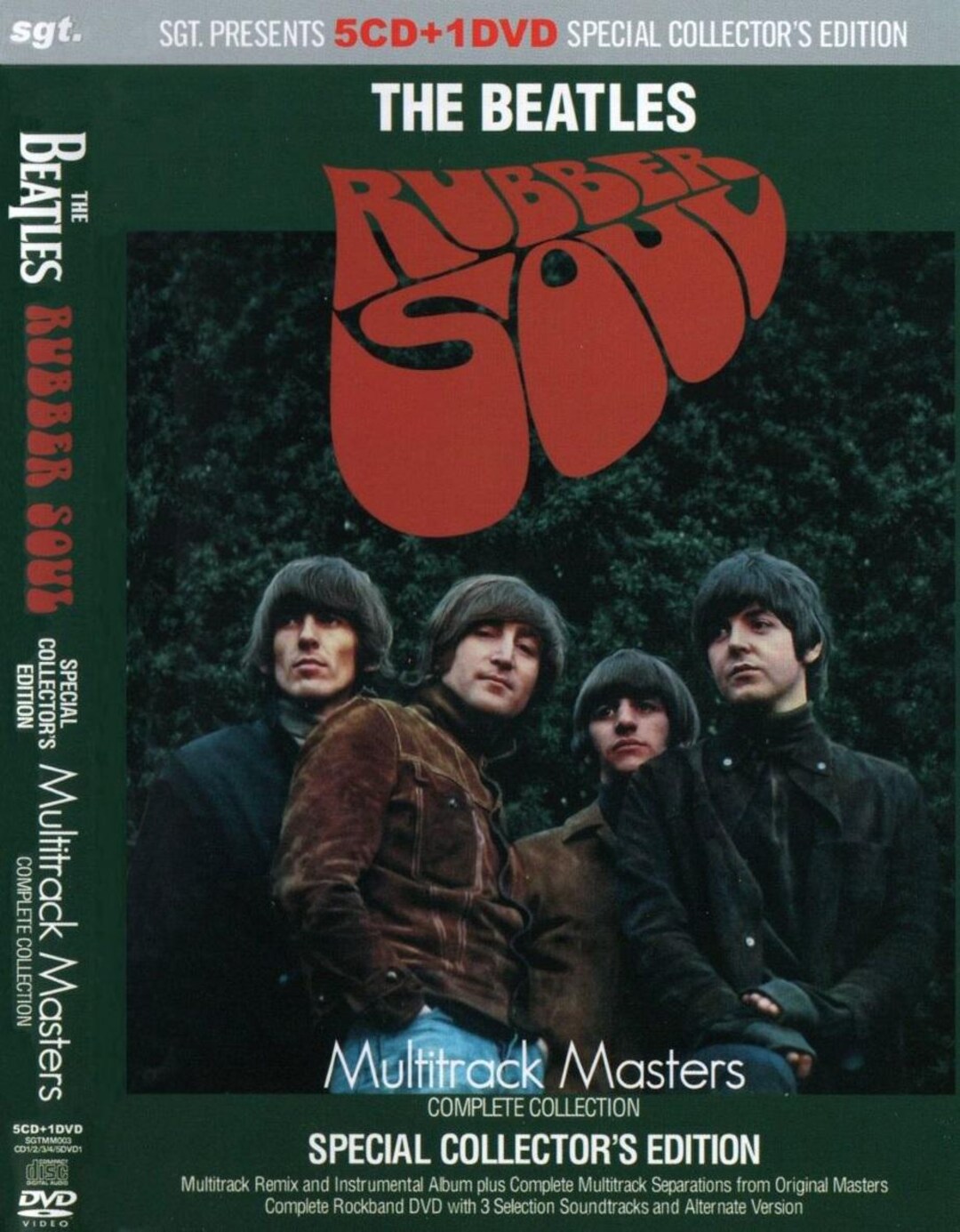 Beatles - Rubber Soul Multi-track Masters - 5 CD + DVD - New - Etsy