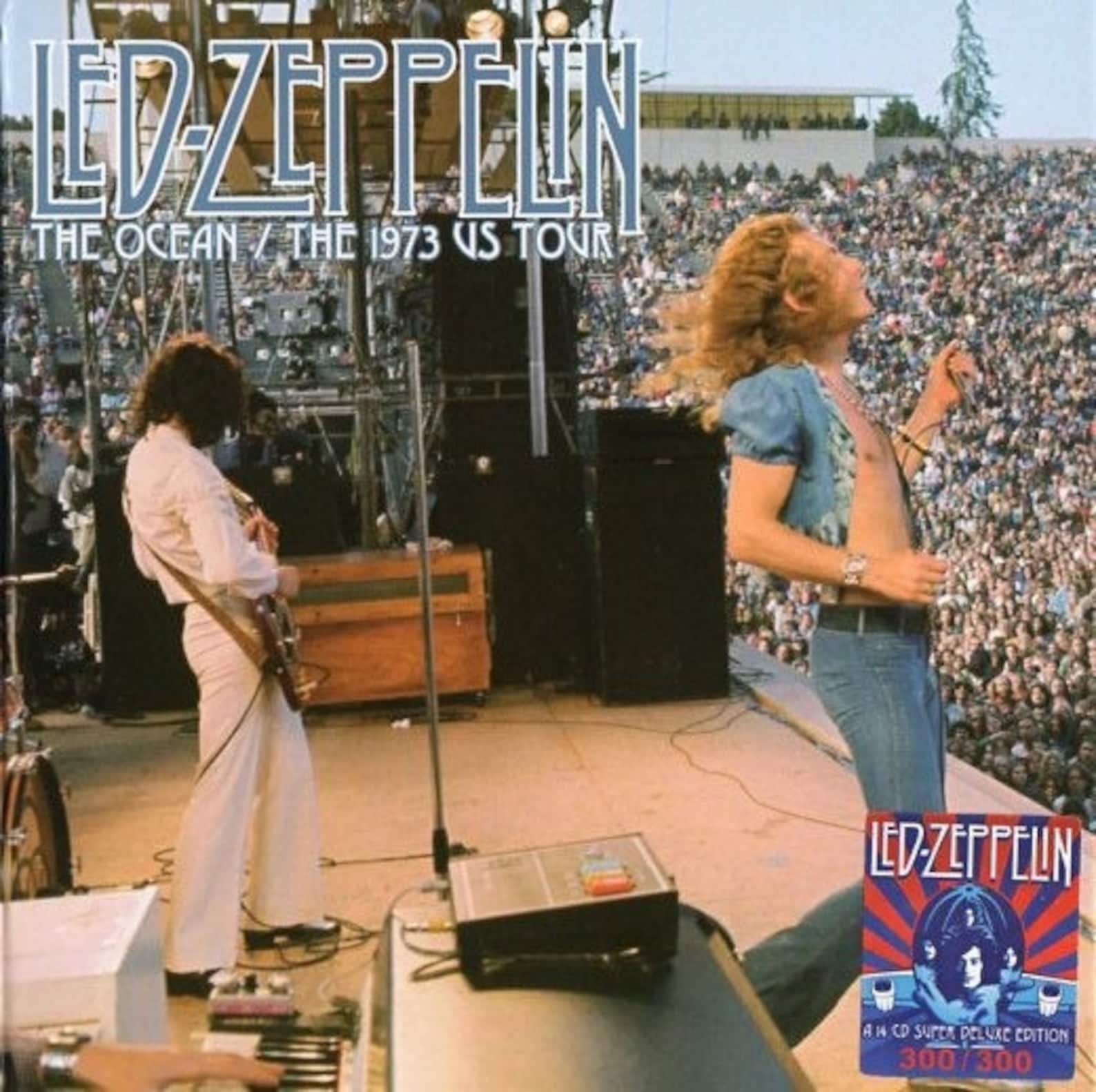 Led Zeppelin - the Ocean - 1973 Tour - 5 Shows, 14 CD - New - Etsy
