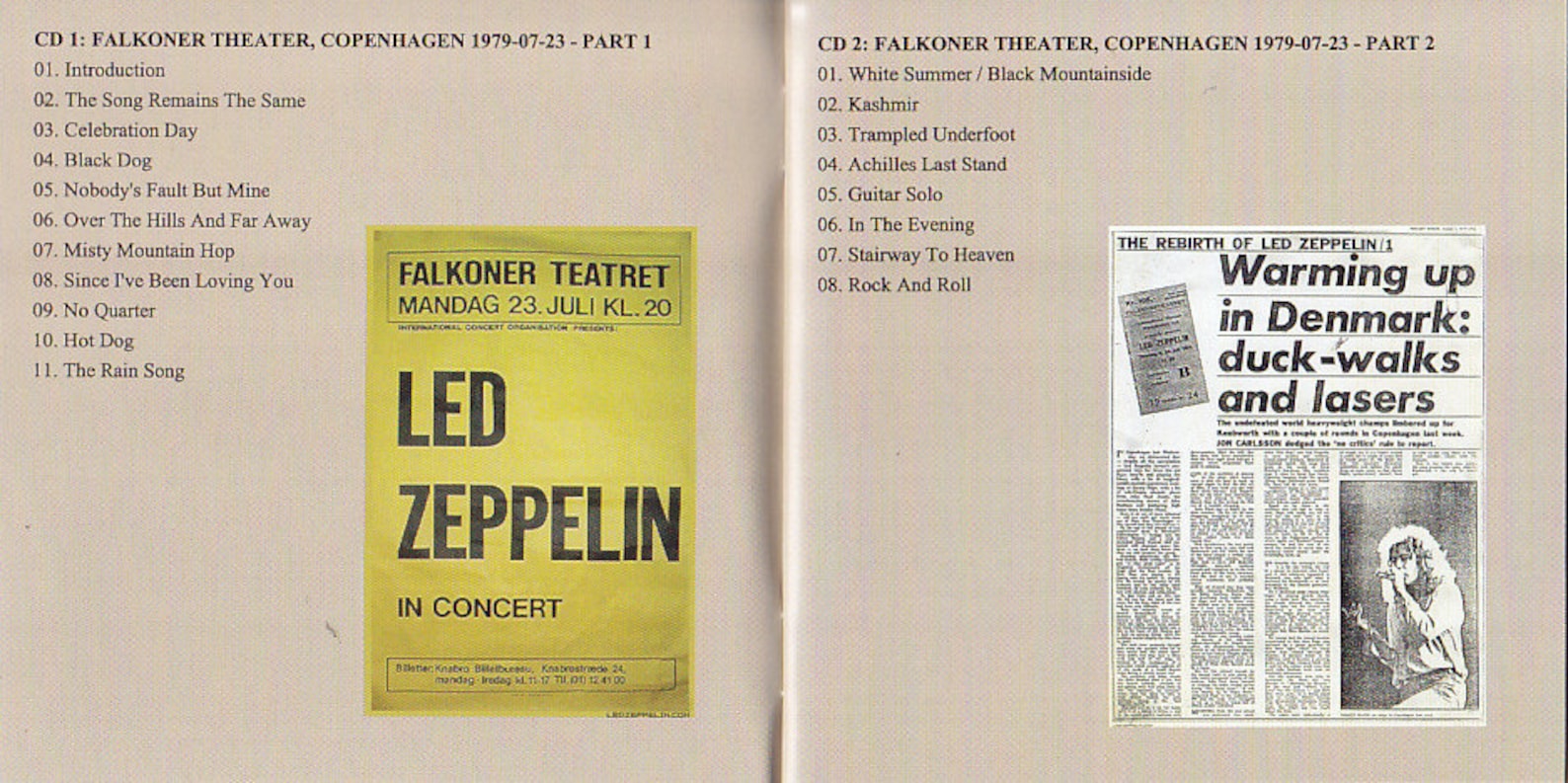 Led Zeppelin - Eleven Years Gone - 1979 Tour - 10 CD and 2 DVD - New - Etsy