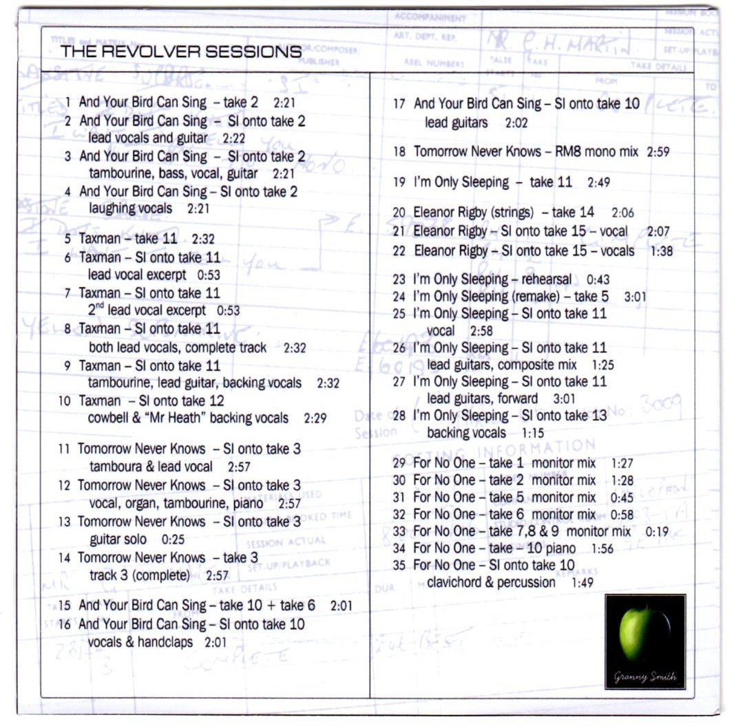 Beatles Revolver Sessions 4 CD New - Etsy