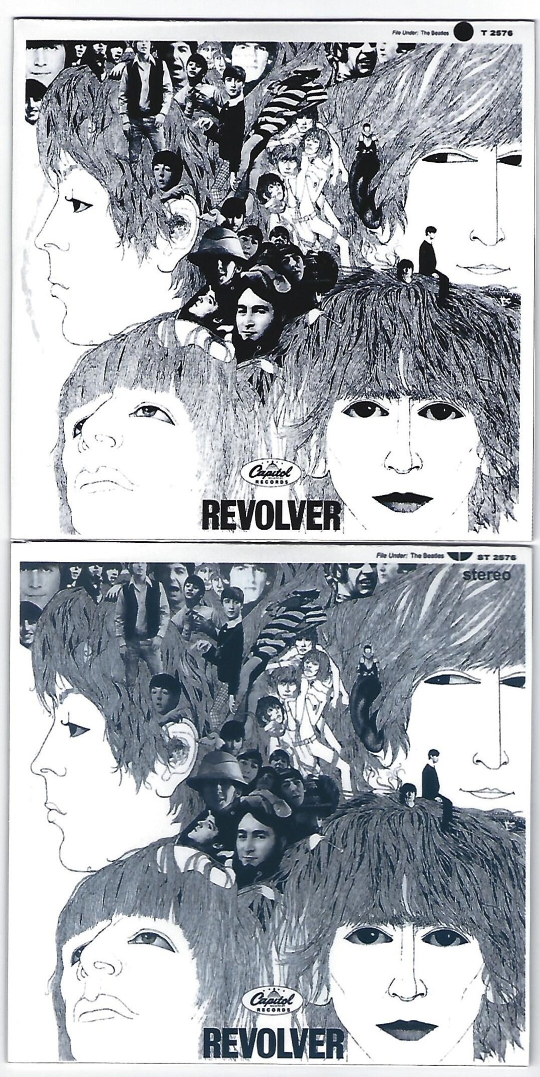 Beatles Revolver US Capitol Mono and Stereo Dr. Ebbetts - Etsy
