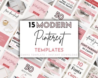 Pink Pinterest Templates Pinterest Marketing, Pinterest Pin Design ...