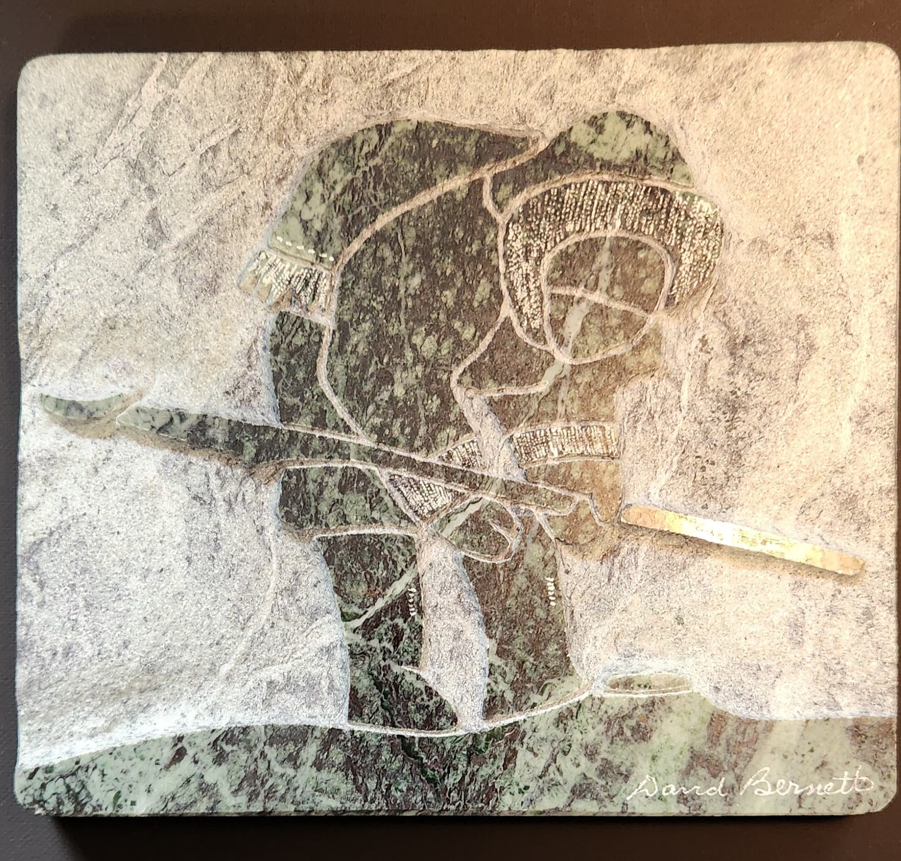 Inuit Marble Carving by Known Artist David Bernett - Etsy