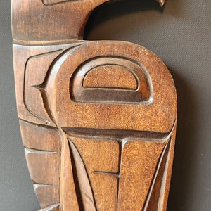 Eagle First Nations Hand Carved Vintage - Etsy