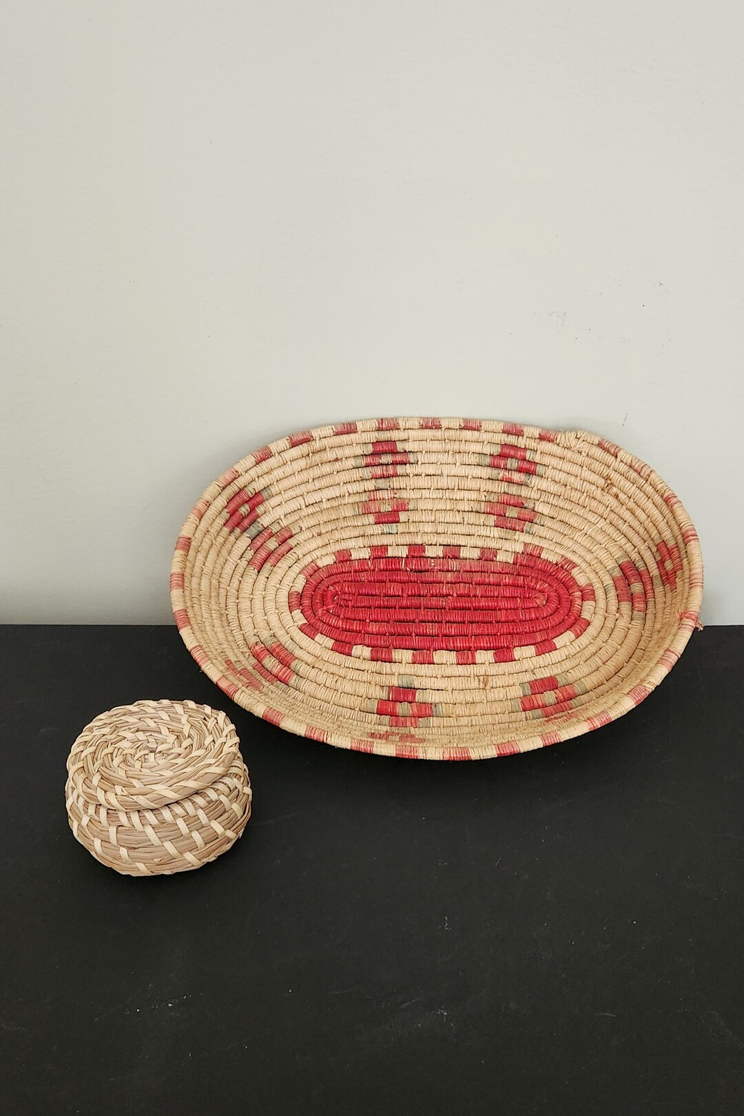 First Nations Handmade Baskets Set of Two - Etsy