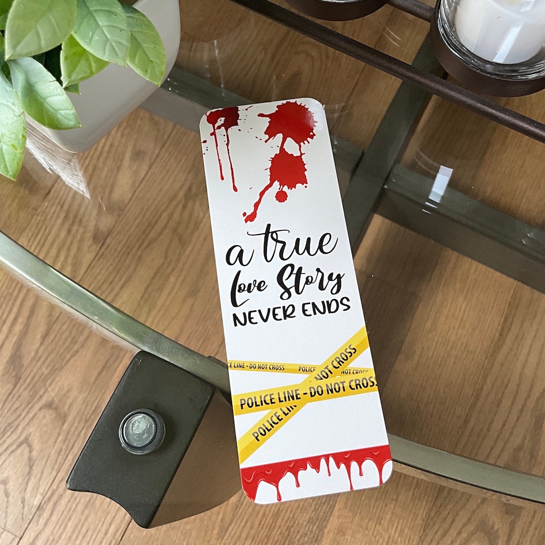 True Crime Bookmarks Murder Mystery Bookmarks Thriller Bookmarks Book ...