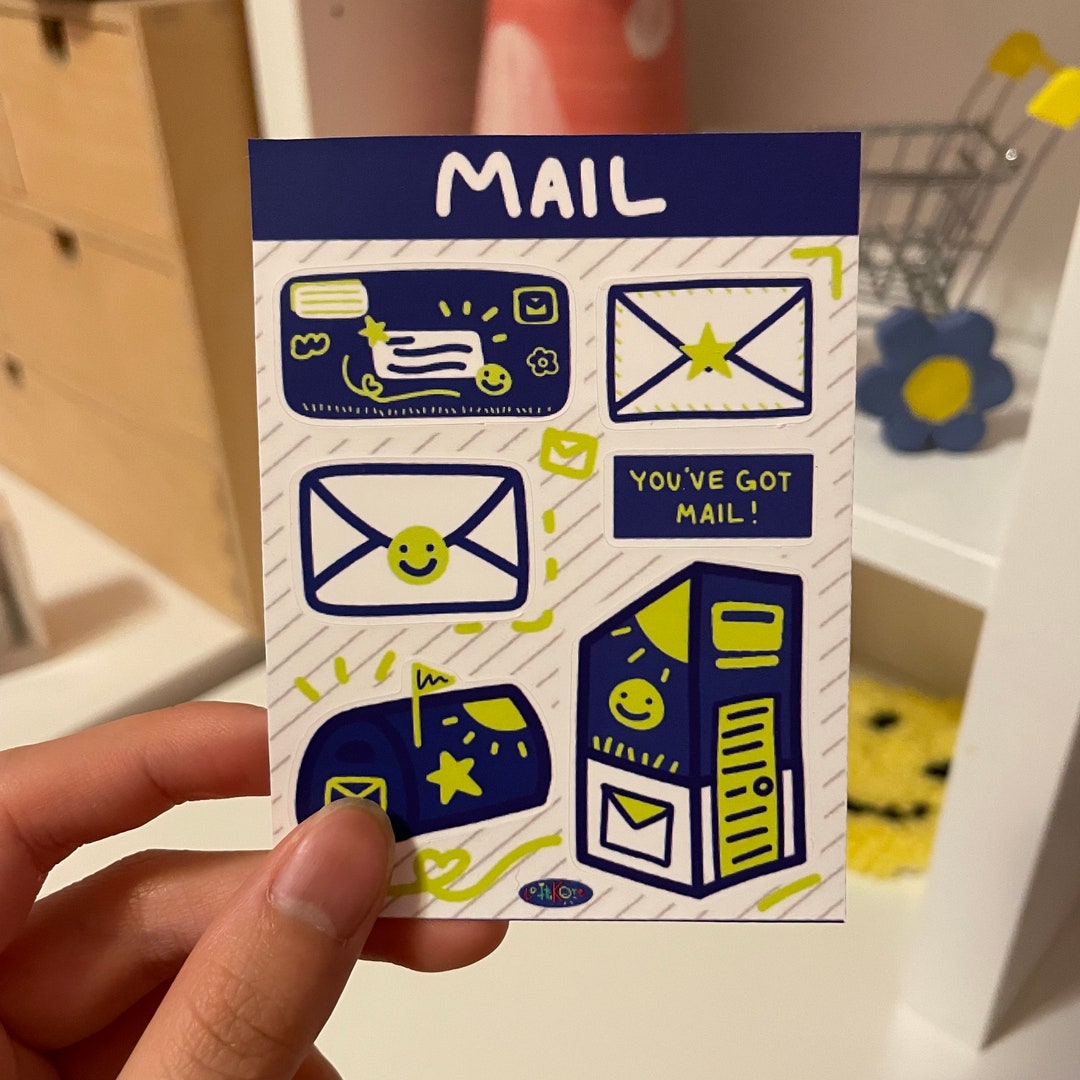 Mail Sticker Sheet - Etsy