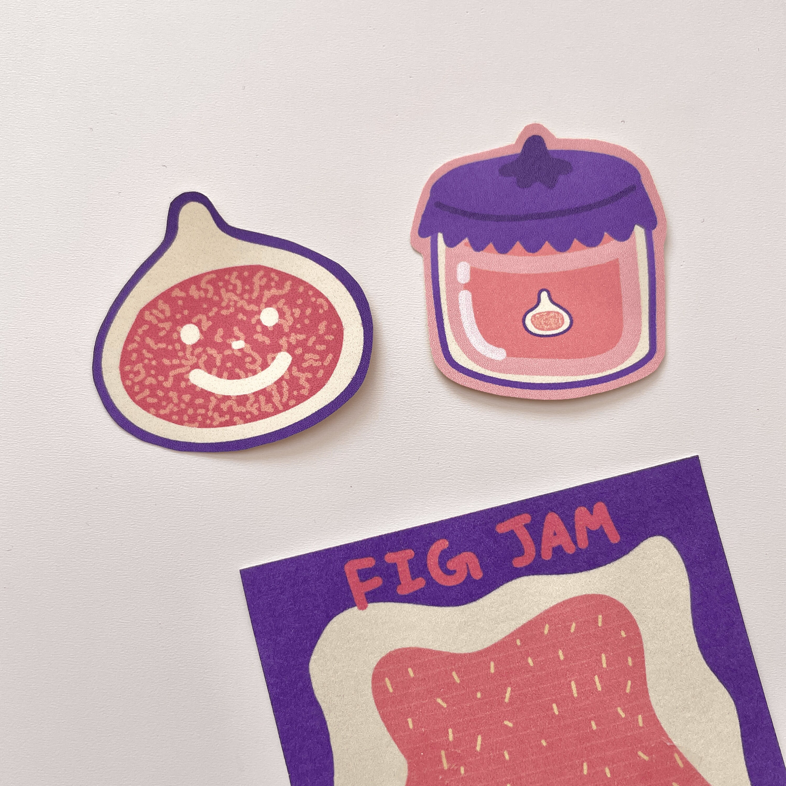 Fig Jam Sticker Pack - Etsy