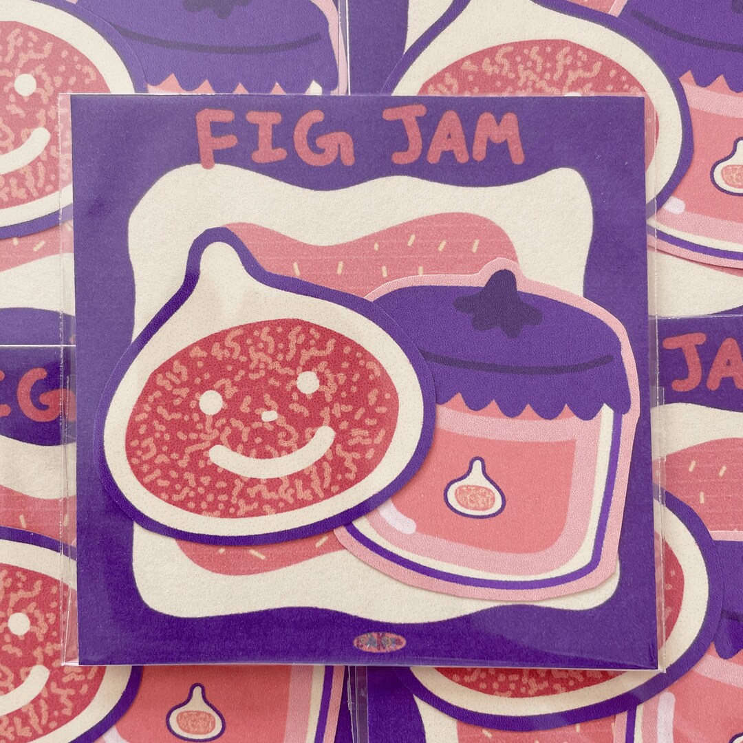 Fig Jam Sticker Pack - Etsy