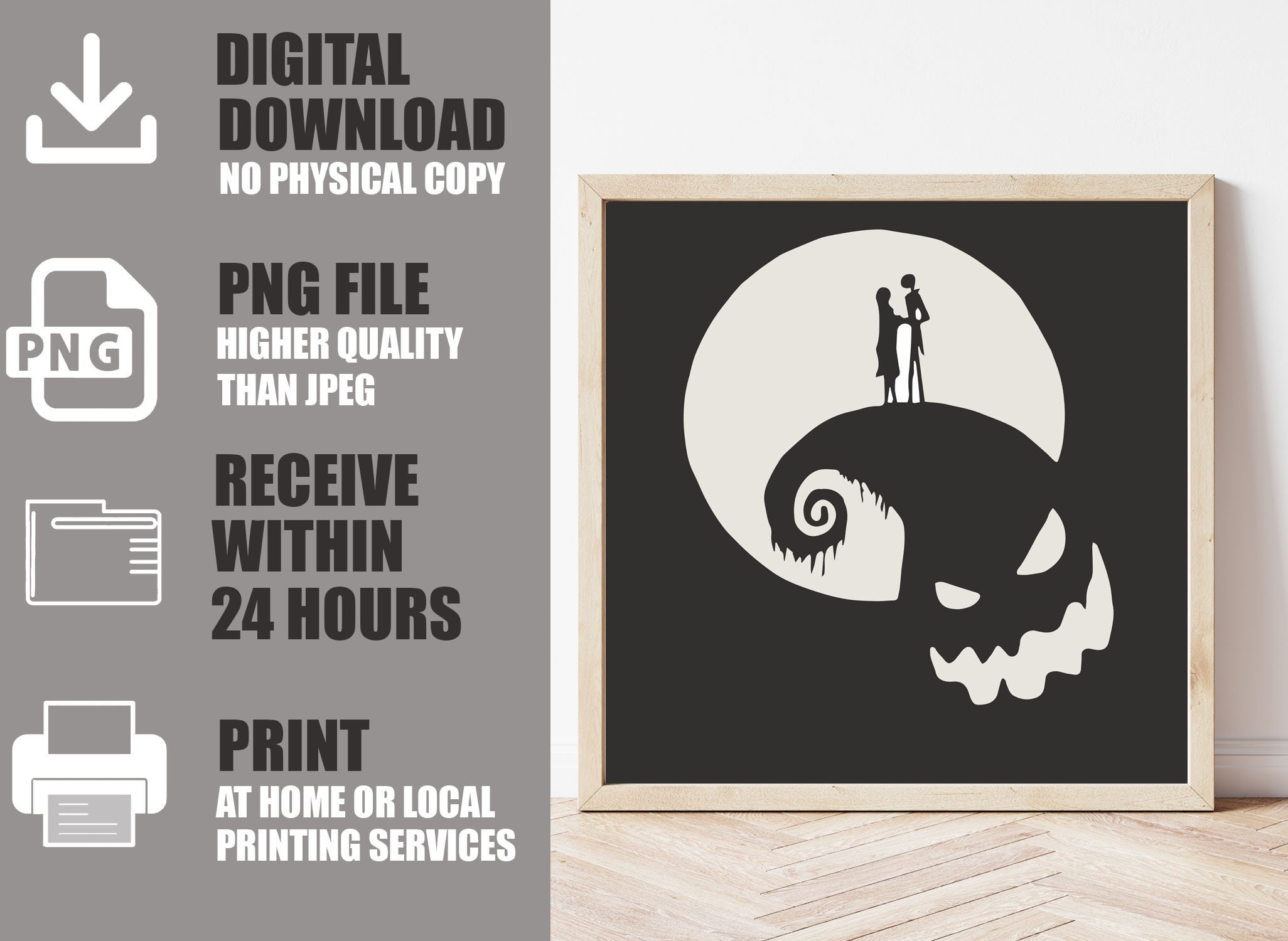 The Nightmare Before Christmas Halloween Digital Download - Etsy