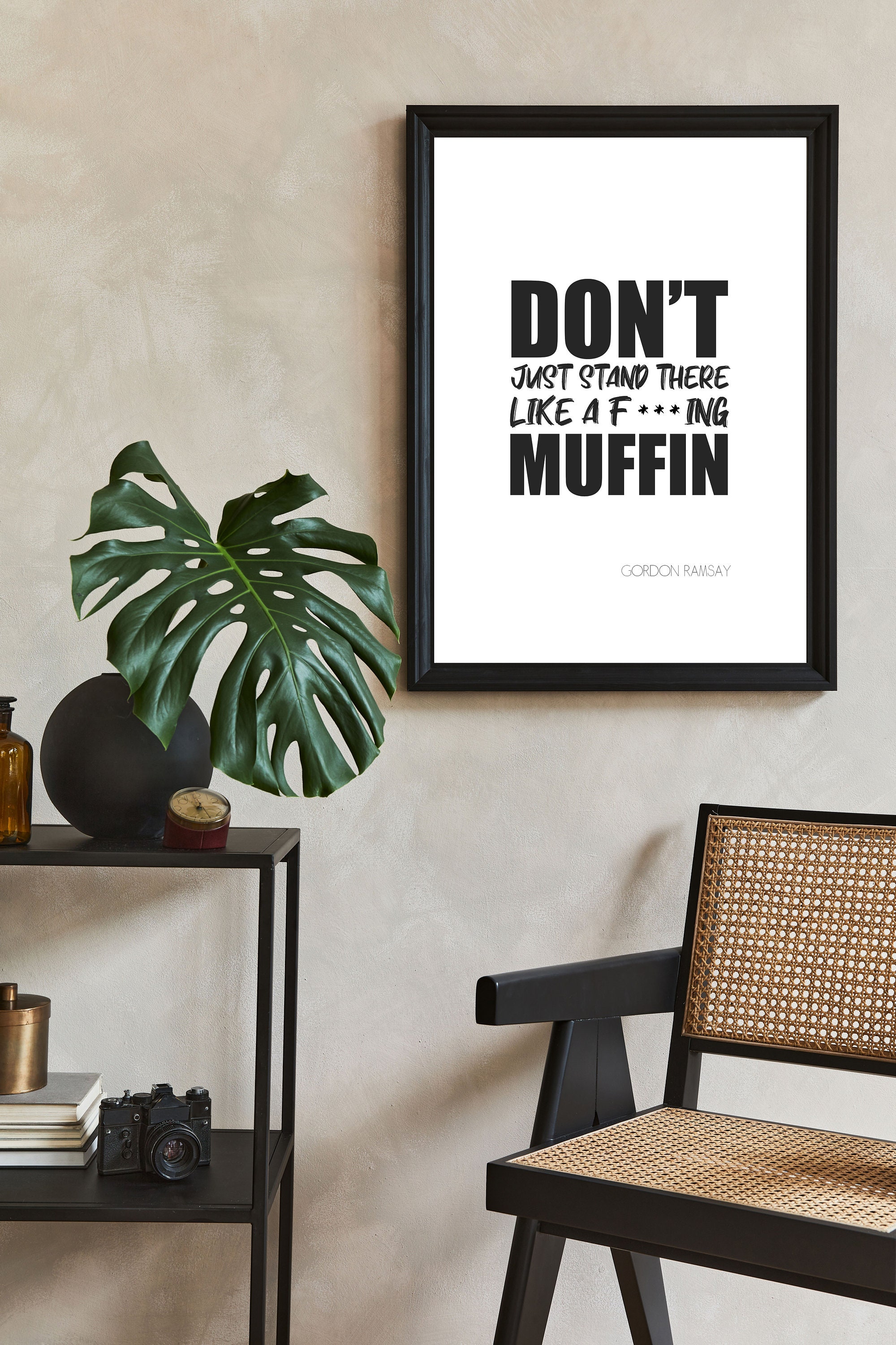 Censored Gordon Ramsay Quotes, Humorous Kitchen Decor, Digital Download ...