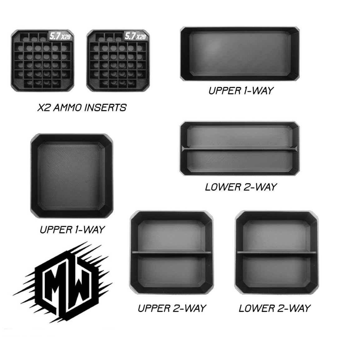 5.7x28 Ammo Insert STARTER PACK for Deep Milwaukee Packouts - Etsy