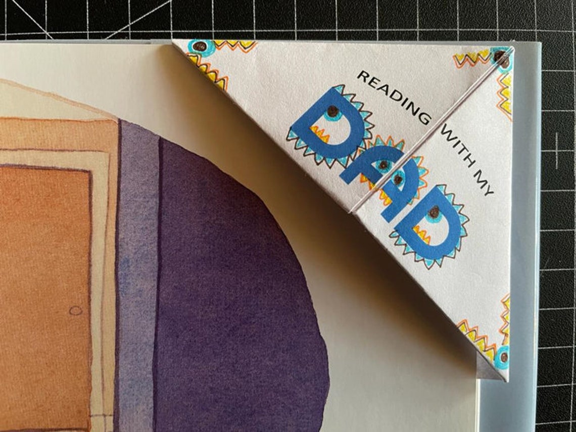 Printable Origami Bookmarks for Children, Paper Craft DIY for Families ...