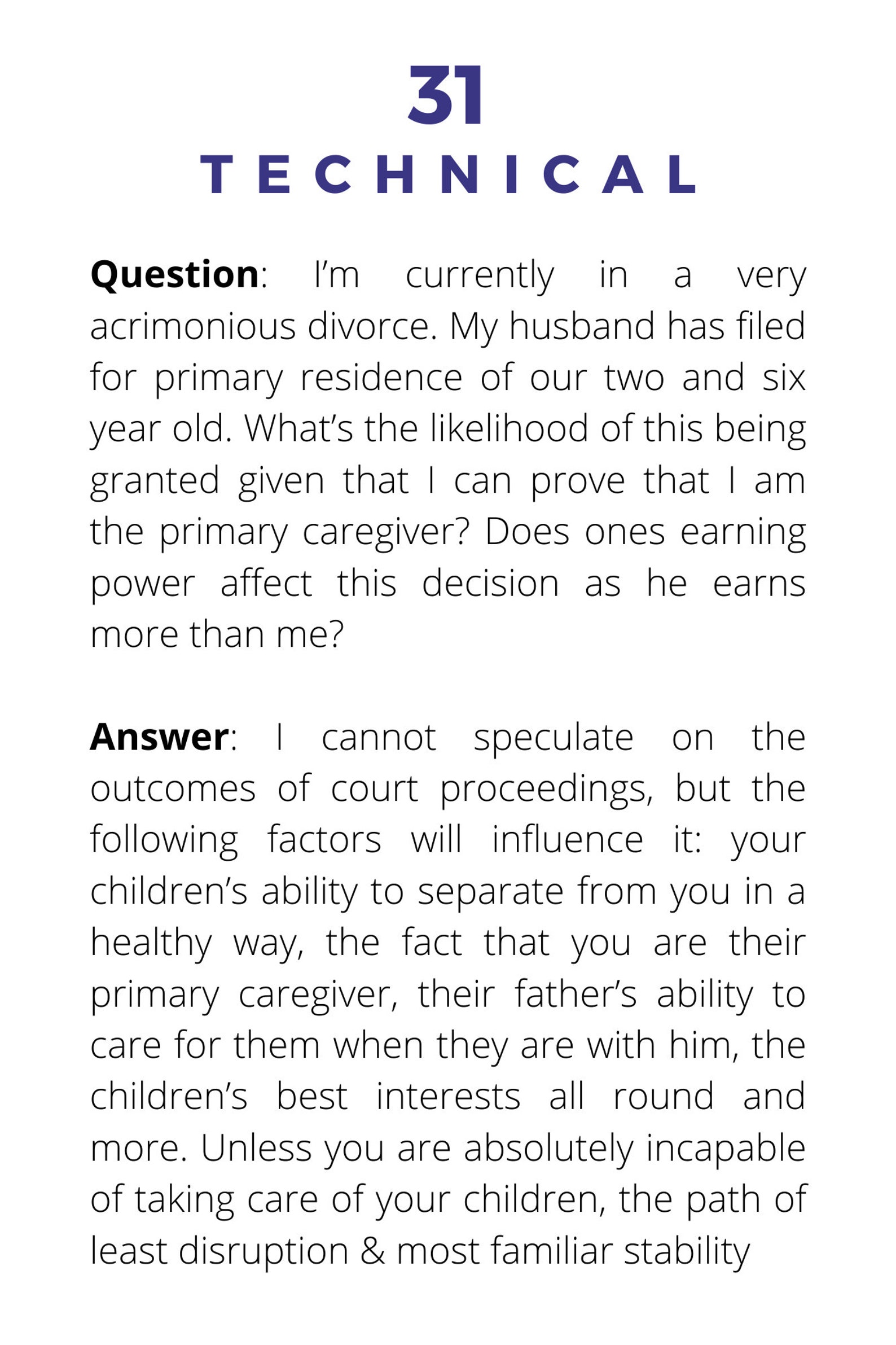 67 Divorce Problems & Solutions: Questions About Divorce Answered by ...